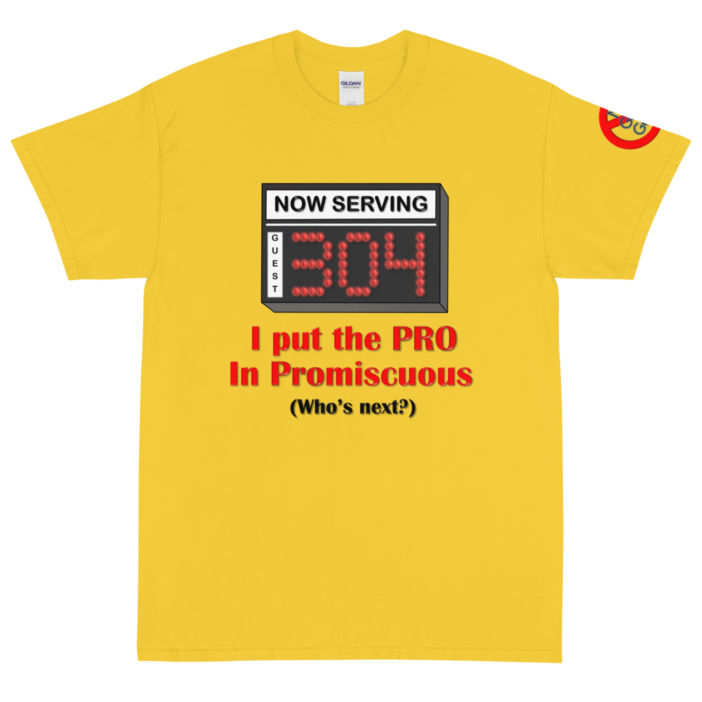 Pro in Promiscuous - Light Shirt Design – No Guilt Gear